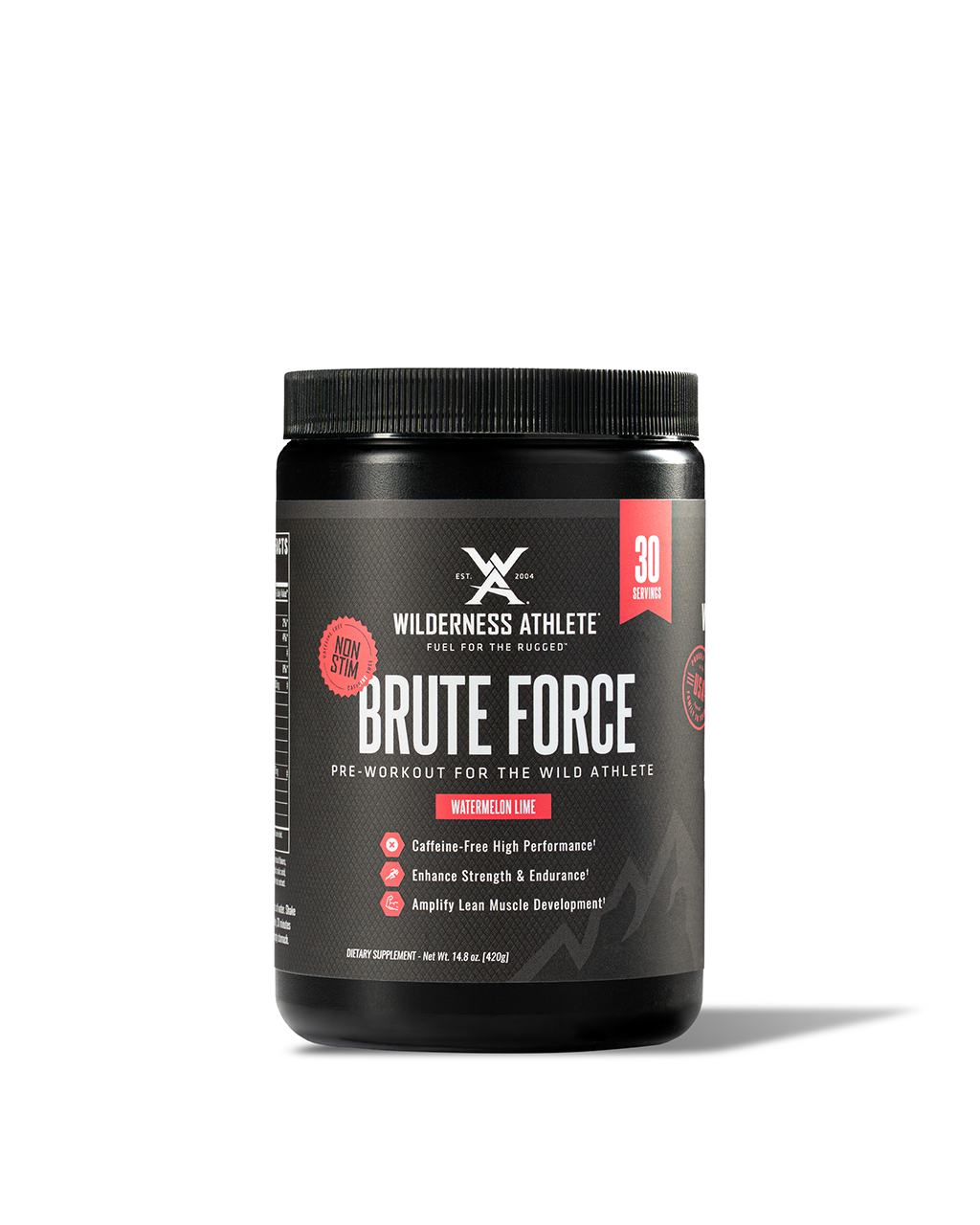 Brute Force® Pre-Workout (Caffeine Free) – Wilderness Athlete