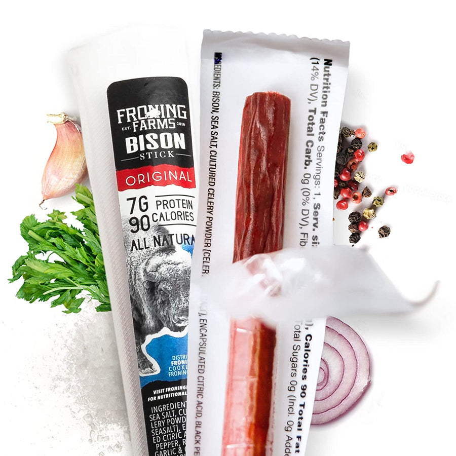 Froning Farms Bison Snacks - Wilderness Athlete