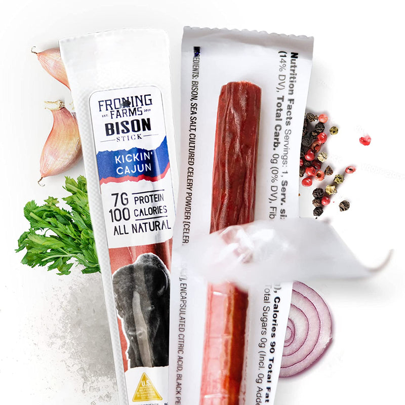 Froning Farms Bison Snacks - Wilderness Athlete