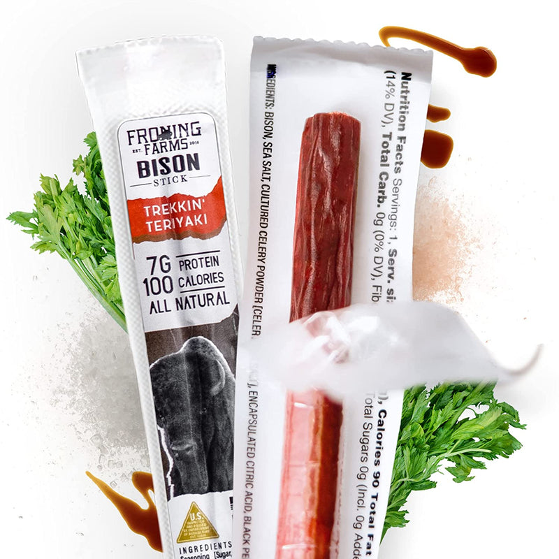 Froning Farms Bison Snacks - Wilderness Athlete