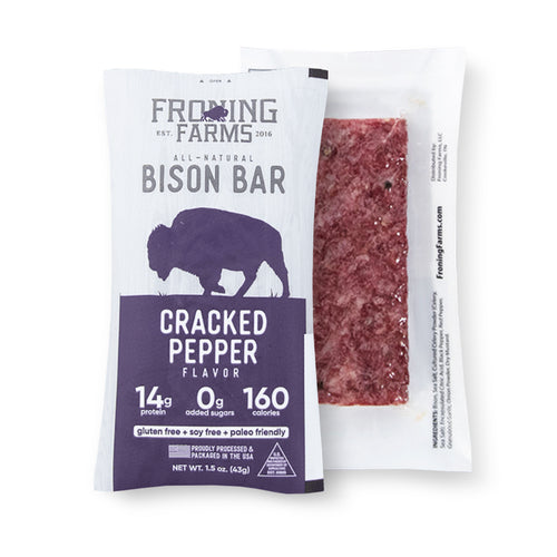 Froning Farms Bison Snacks - Wilderness Athlete