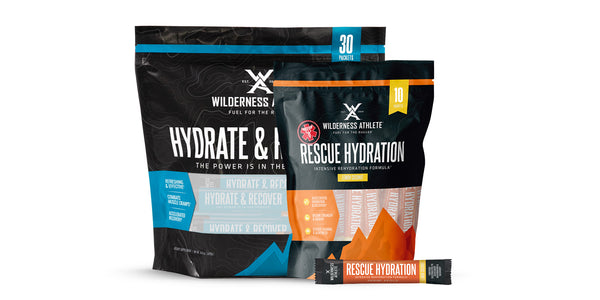 Rescue Hydration + Hydrate & Recover® Combo Test - Wilderness Athlete